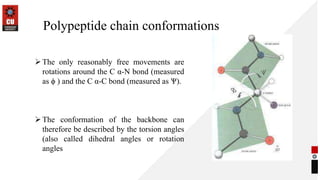 structure of proteins and its type I PPT | PPTX
