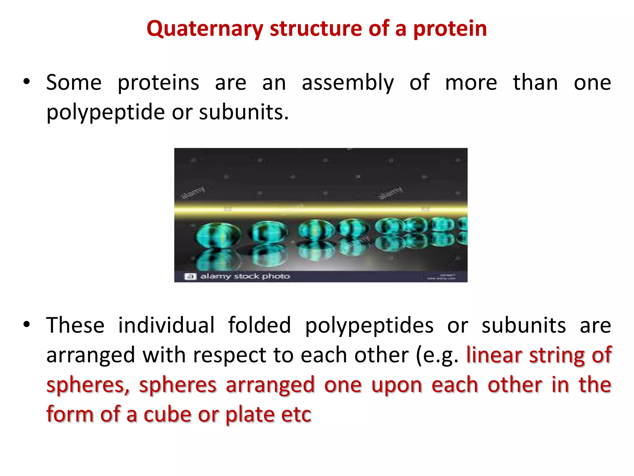 Structure of proteins and nature of bond linking monomers in a polymer ...