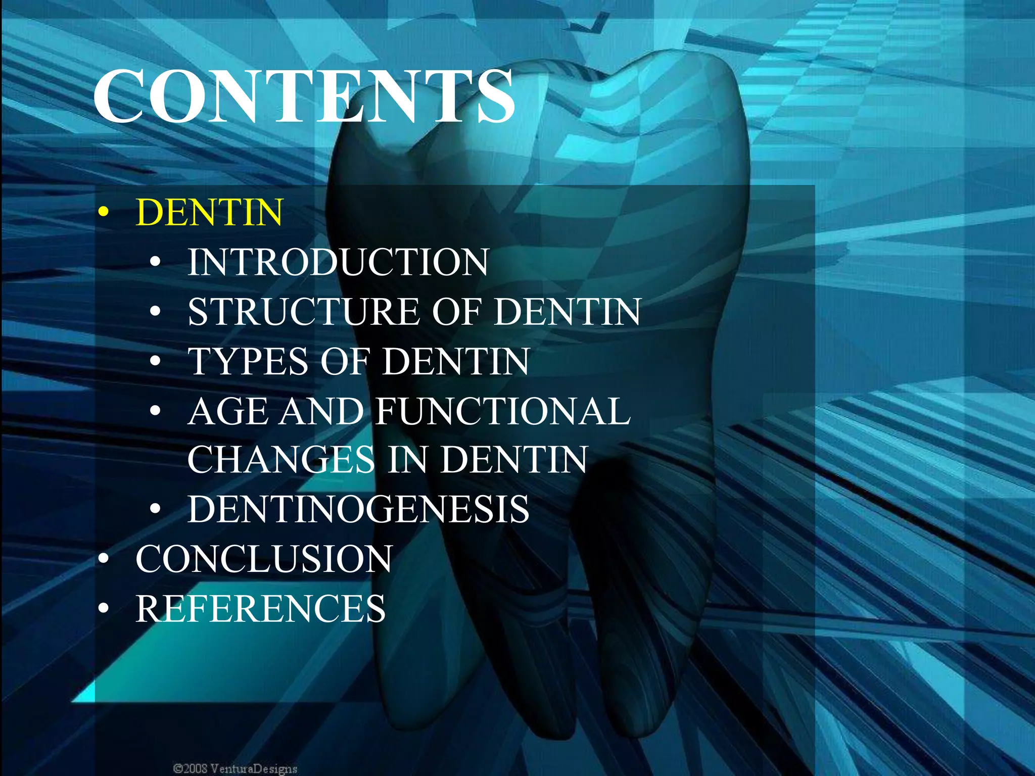 Structure and function of of Pulp-Dentin complex | PPTX