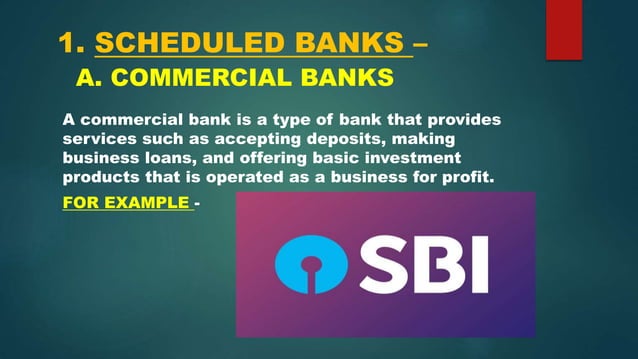 Structure of Commercial Banks | PPT