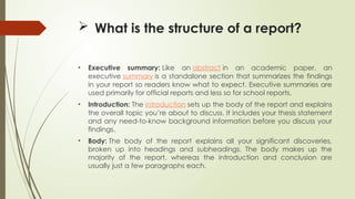 structure of report format and contemt.pptx