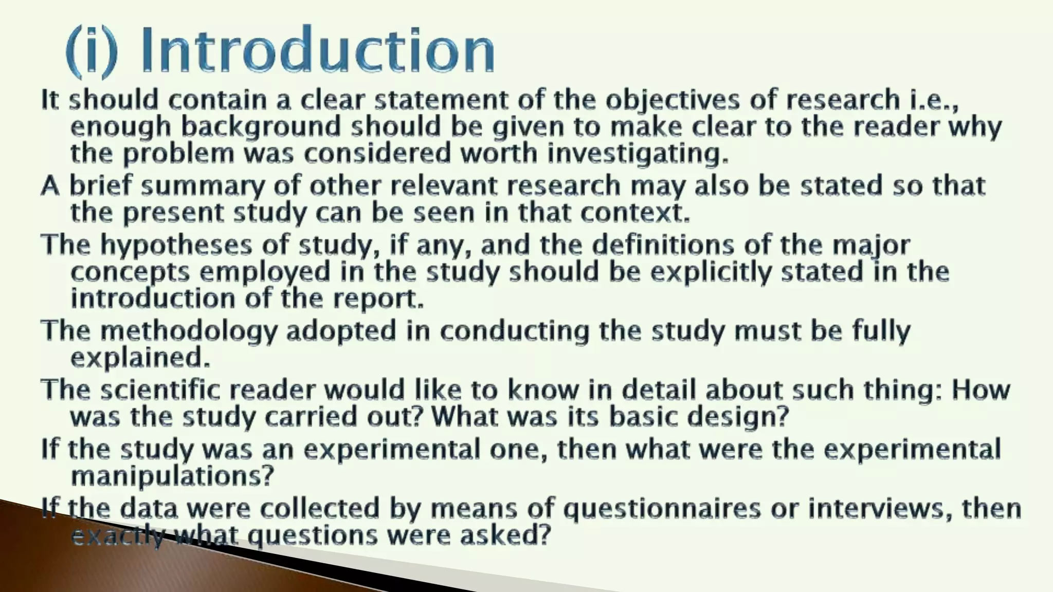 Report Writing - Structure of Report Writing | PPTX