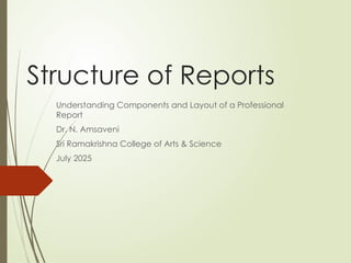 Structure_of_Reports (Format) _PPT.pptx