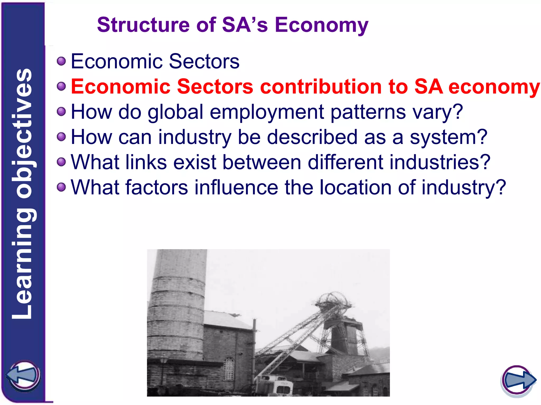 Structure of SA economy | PPTX