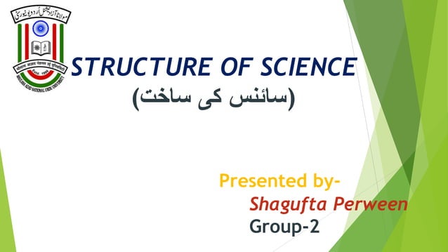 Structure of science | PPT