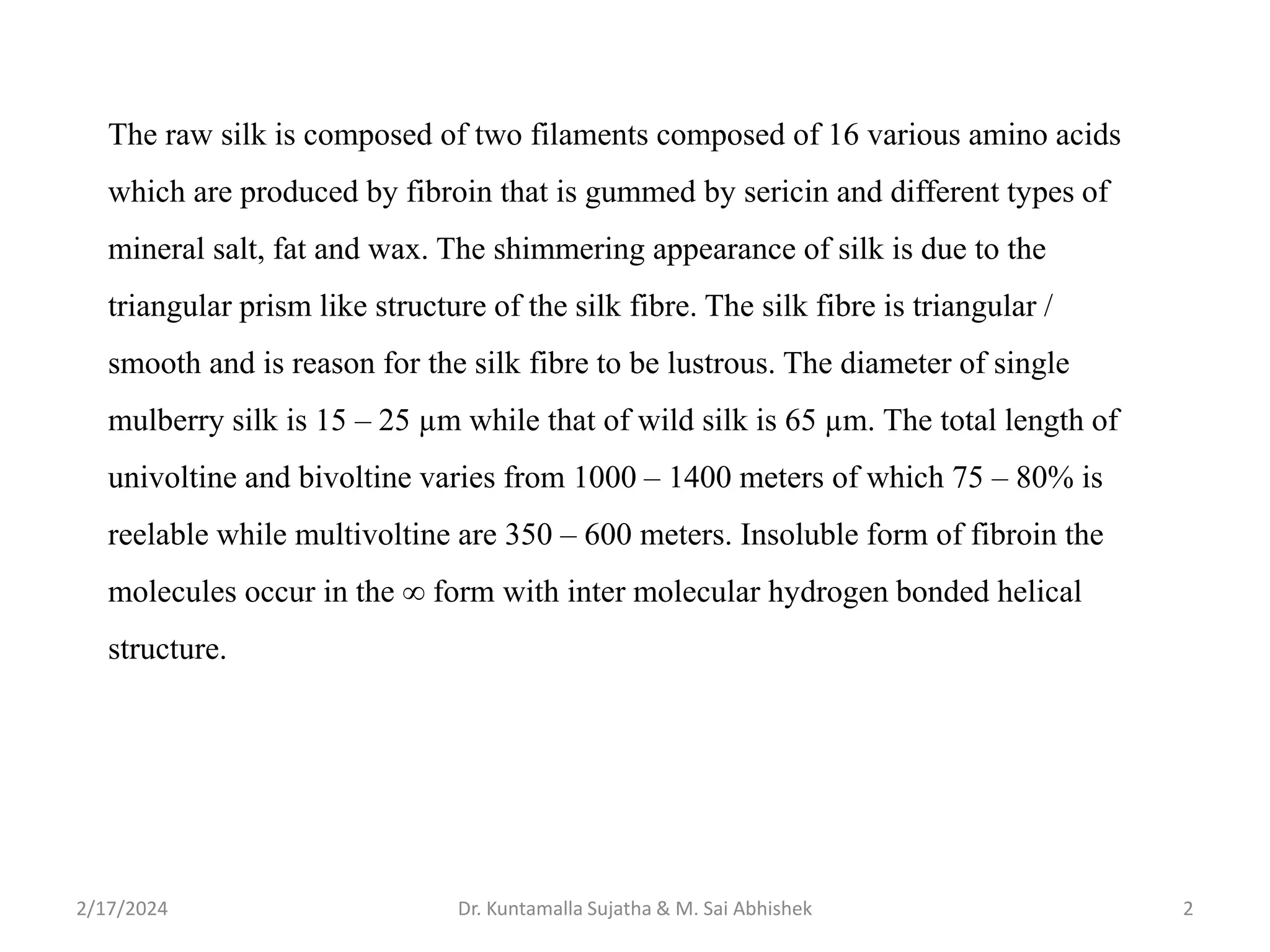 Structure of silk fiber.pptx