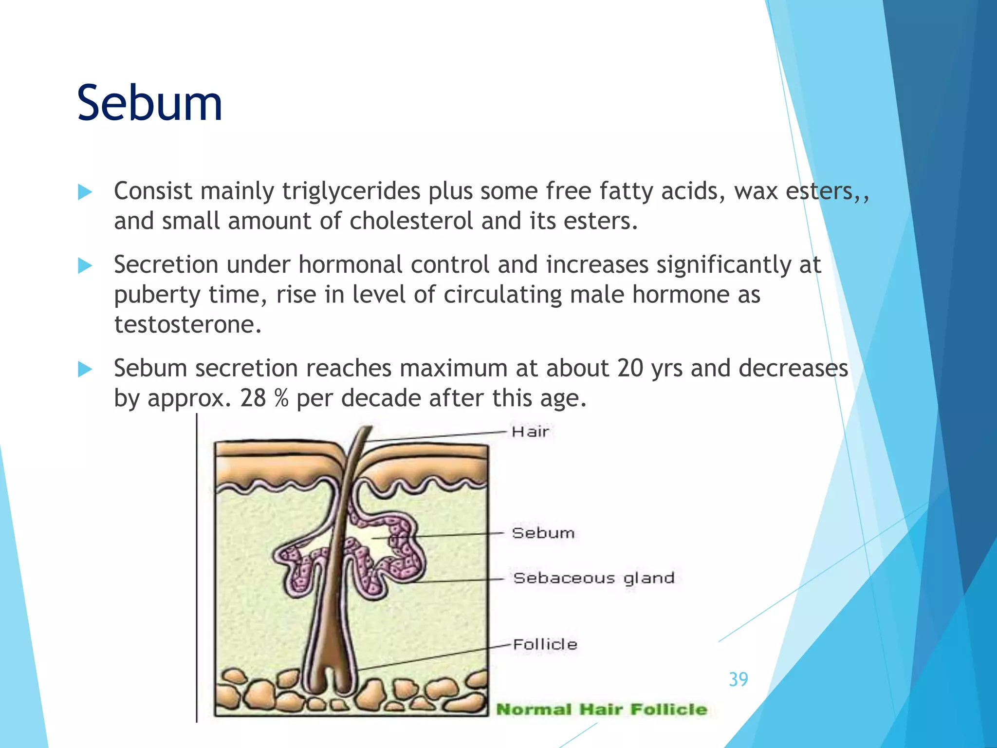 Structure of skin, Dry Skin and Acne | PPTX