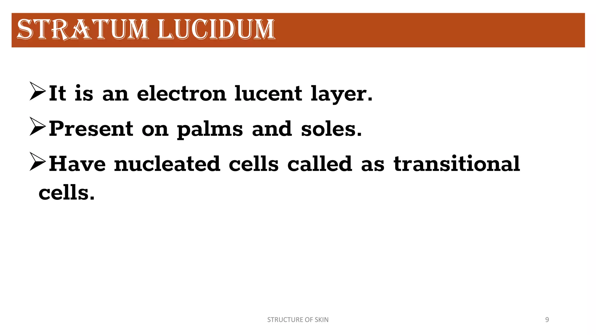 Structure of Skin | Layers of Skin | PDF