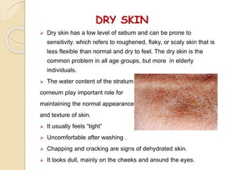 Structure of skin and skin relating problems | PPTX