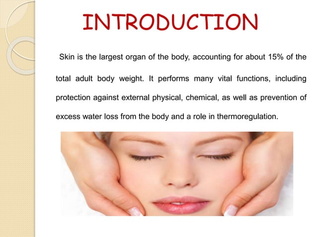 Structure of skin and skin relating problems | PPTX