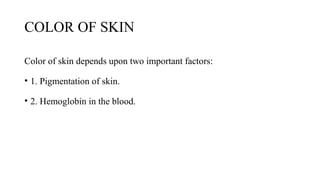 Structure of skin_Nursing_Applied anatomy and physiology | PPTX