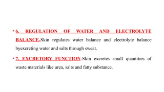 Structure of skin_Nursing_Applied anatomy and physiology | PPTX