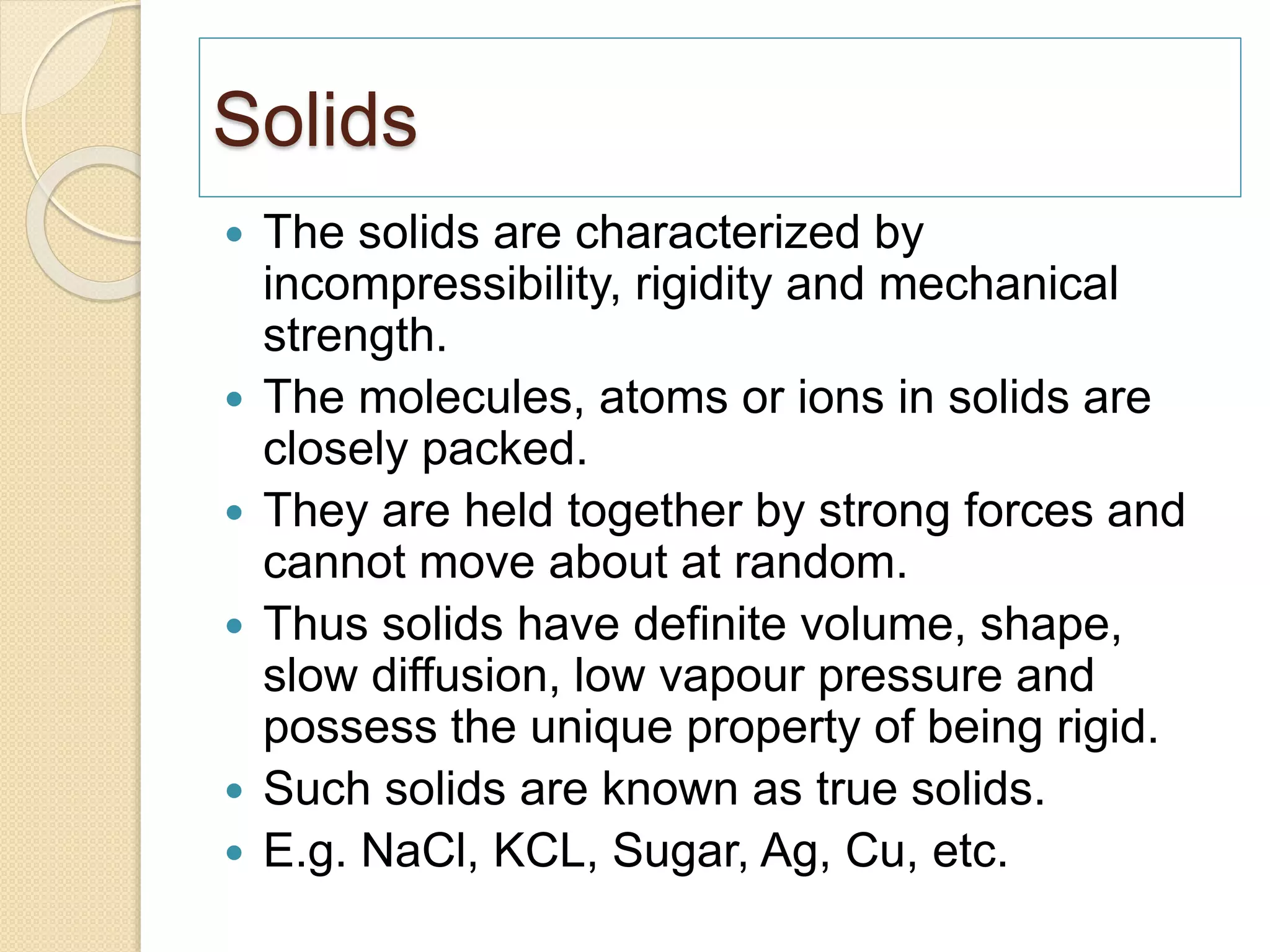 Structure of solids | PPTX