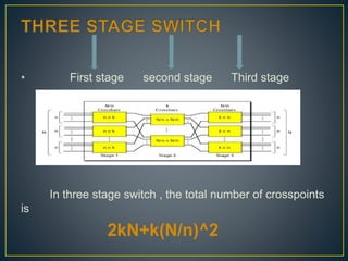 Structure of switches | PPTX