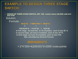 Structure of switches | PPTX