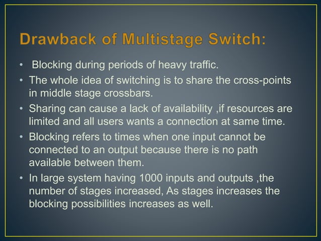 Structure of switches
