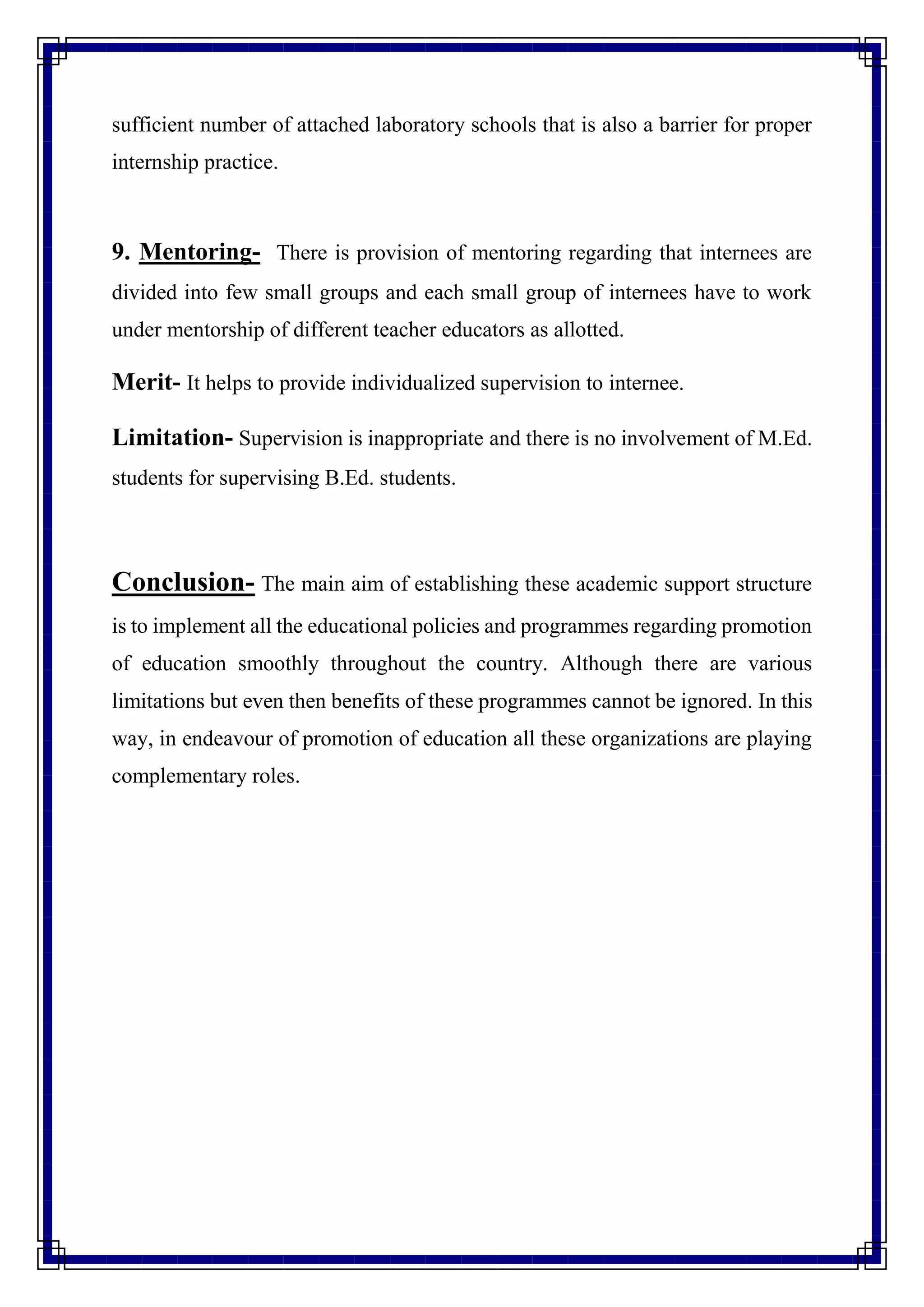 Structure of Teacher Education System in India by Garima Tandon | PDF