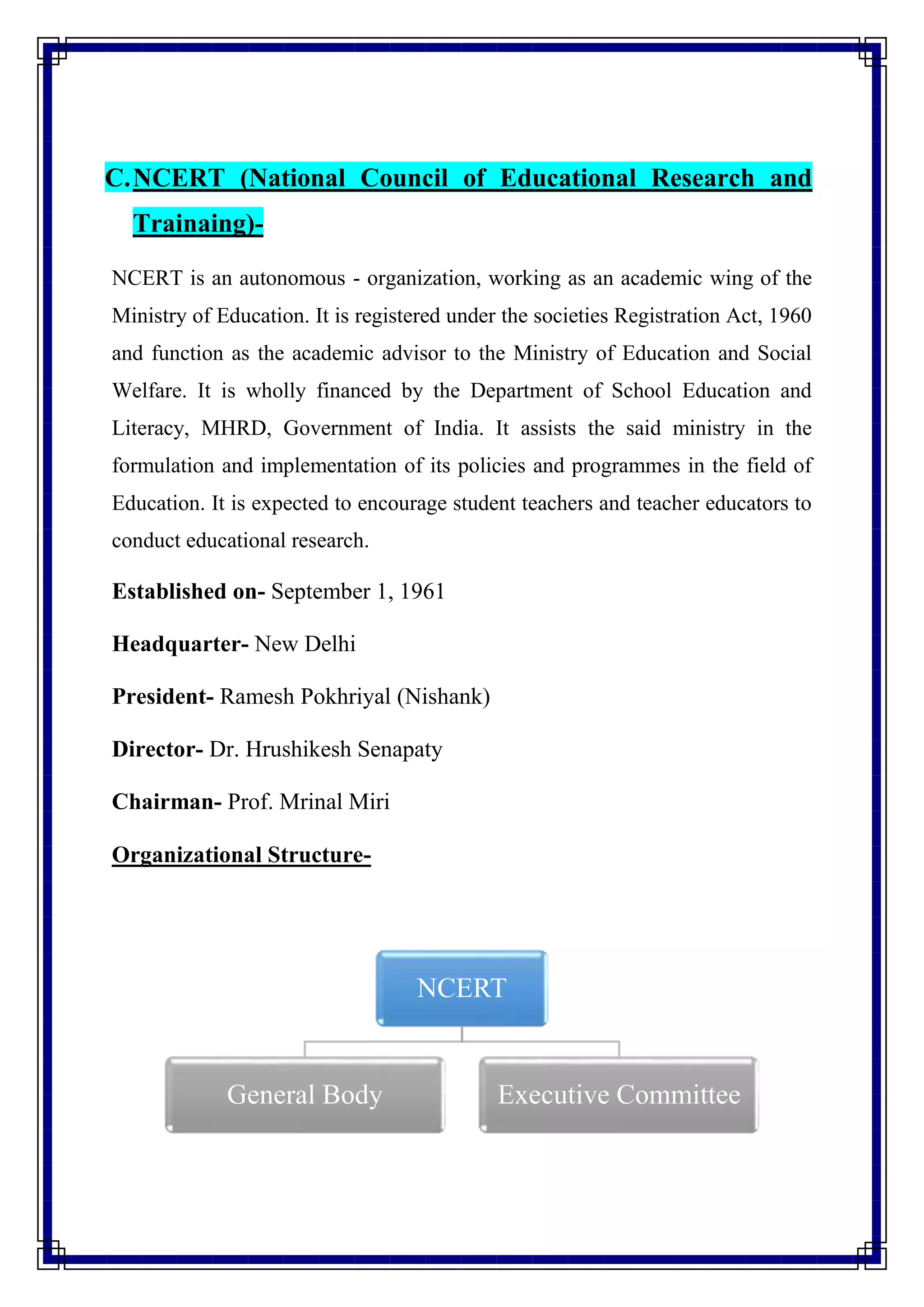 Structure of Teacher Education System in India by Garima Tandon | PDF