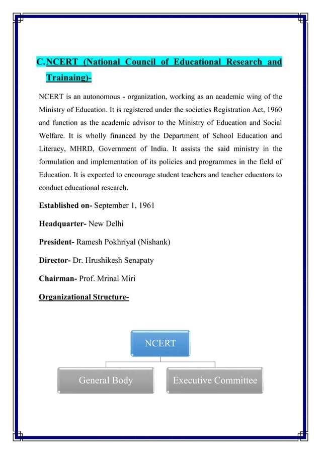 Structure of Teacher Education System in India by Garima Tandon | PDF ...