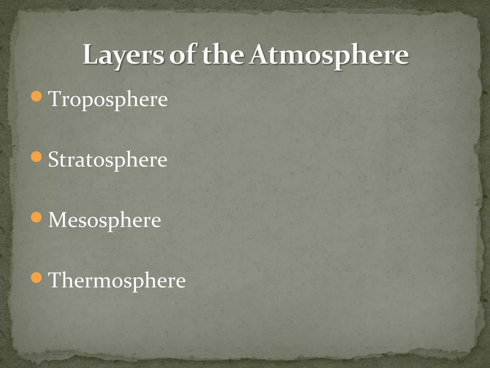 Structure of the atmosphere | PPT