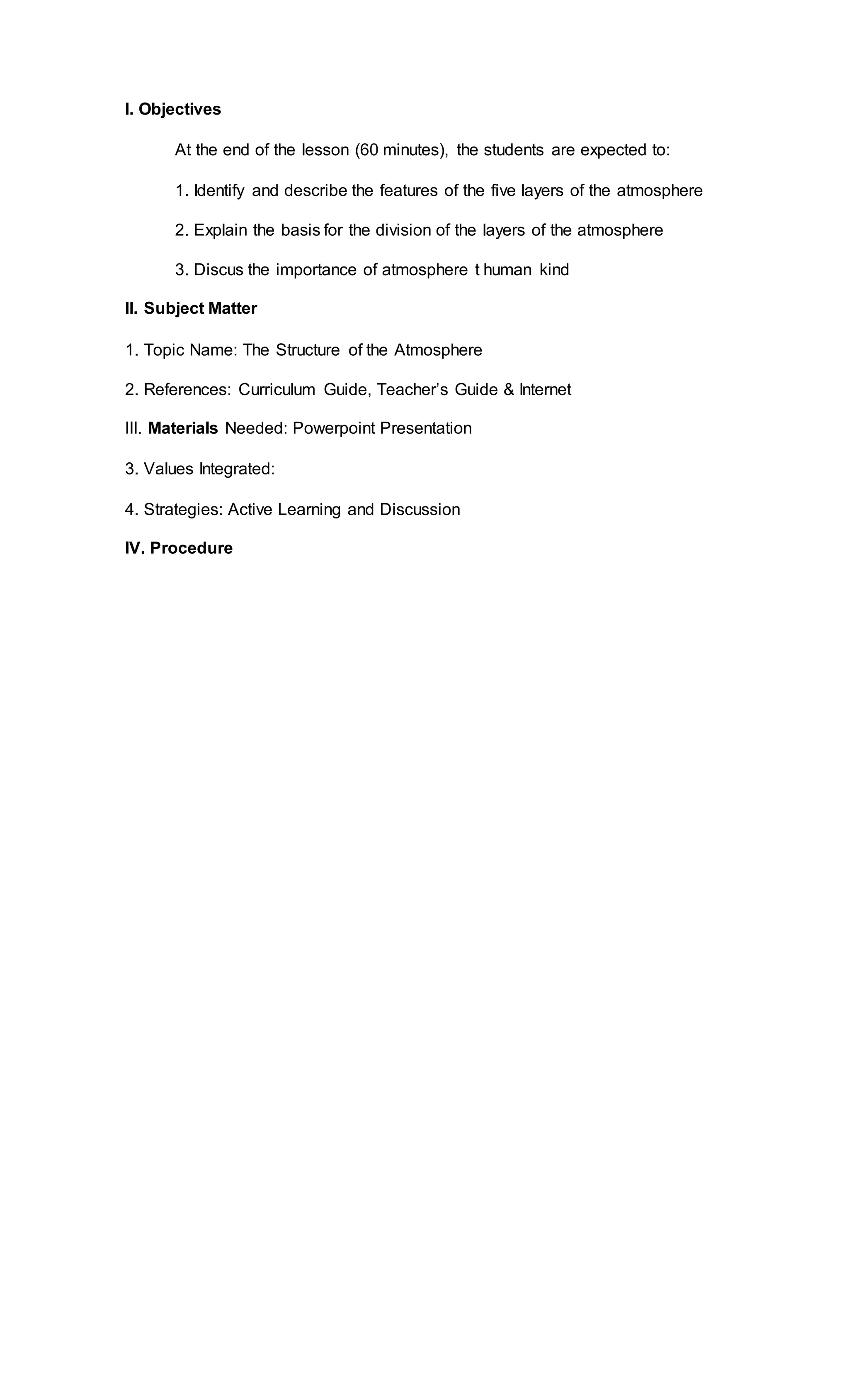 Structure of the atmosphere - Detailed LP.docx
