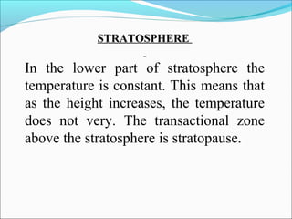 Structure of the atmosphere (1) | PPT | Weather | Science