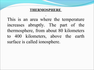 Structure of the atmosphere (1) | PPT | Weather | Science