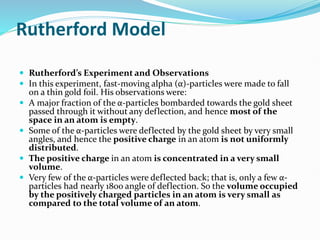 Structure Of The Atom.pdf notes important | PDF