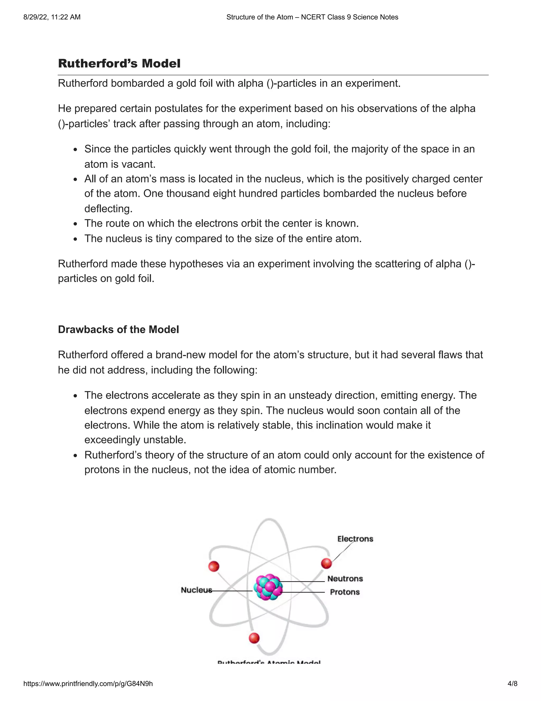 Structure of the Atom – NCERT Class 9 Science Notes.pdf