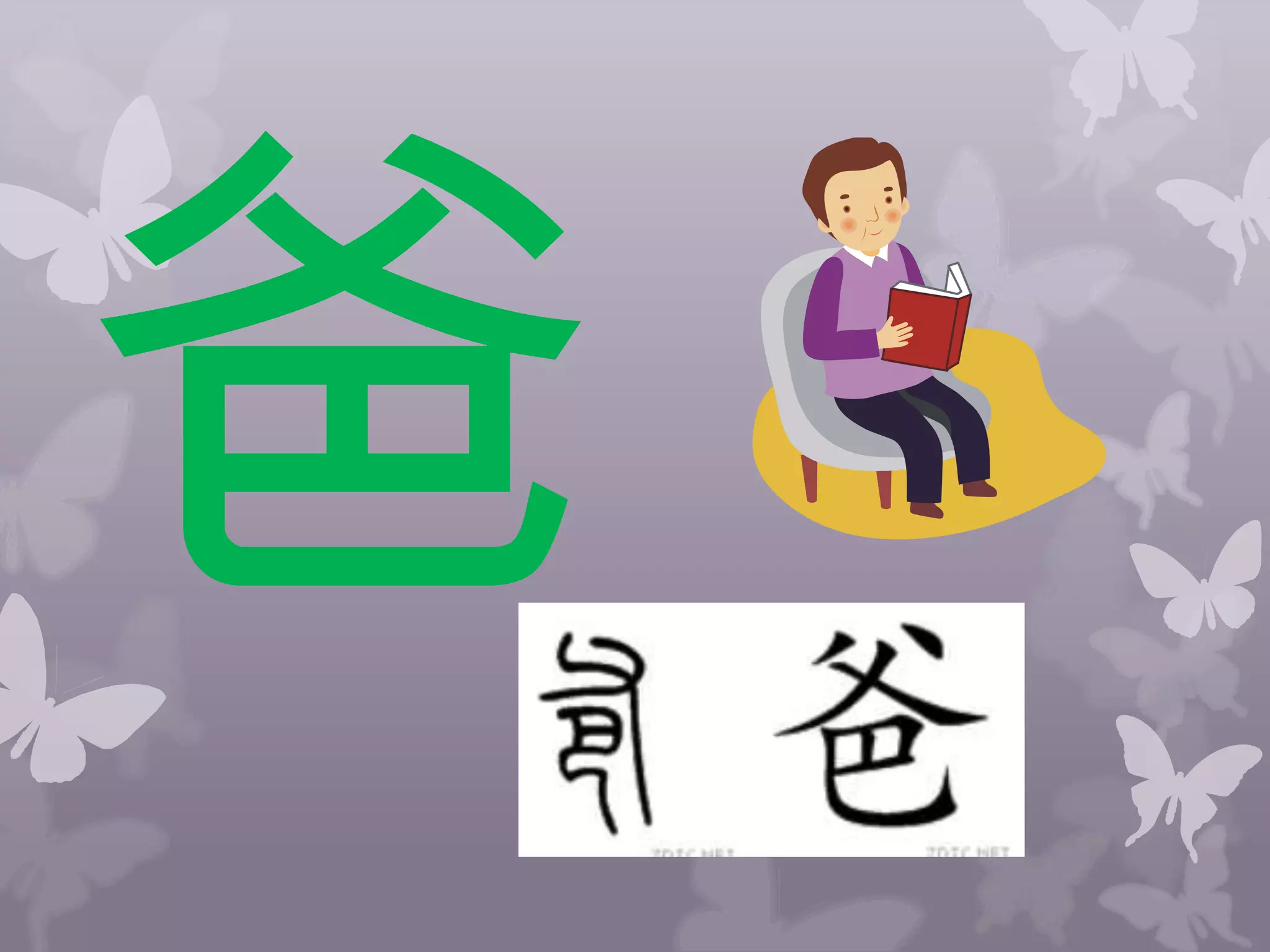 Structure of the characters | PPT