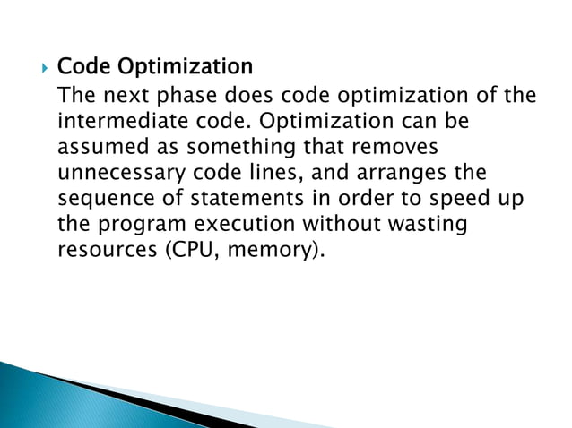 Structure of the compiler | PPTX