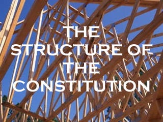 Structure of the constitution | PPT