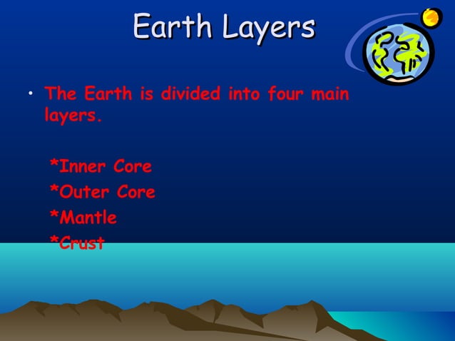 Structure of the earth | PPT | Geology | Science
