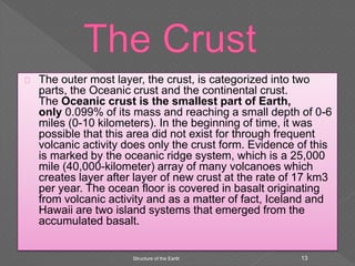 Structure of the Earth | PPTX