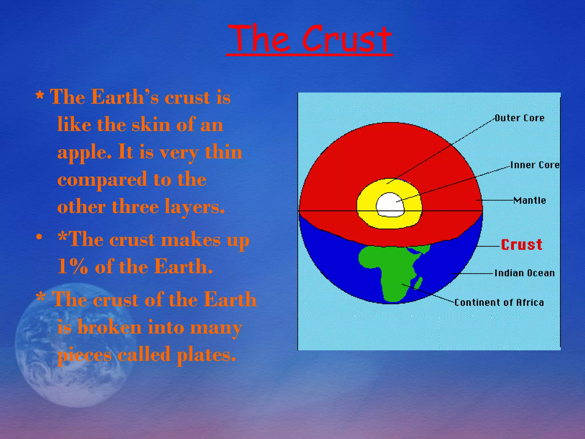 Structure of the Earth | PPT