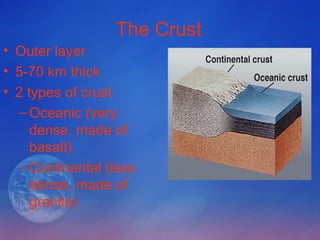 Structure of the Earth | PPT
