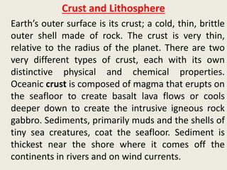 Structure of the earth | PPT