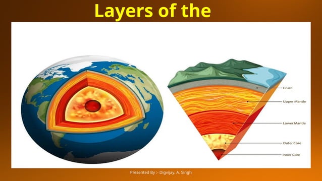 Structure of the Earth Core Mantle Crust 9 ICSE.pptx