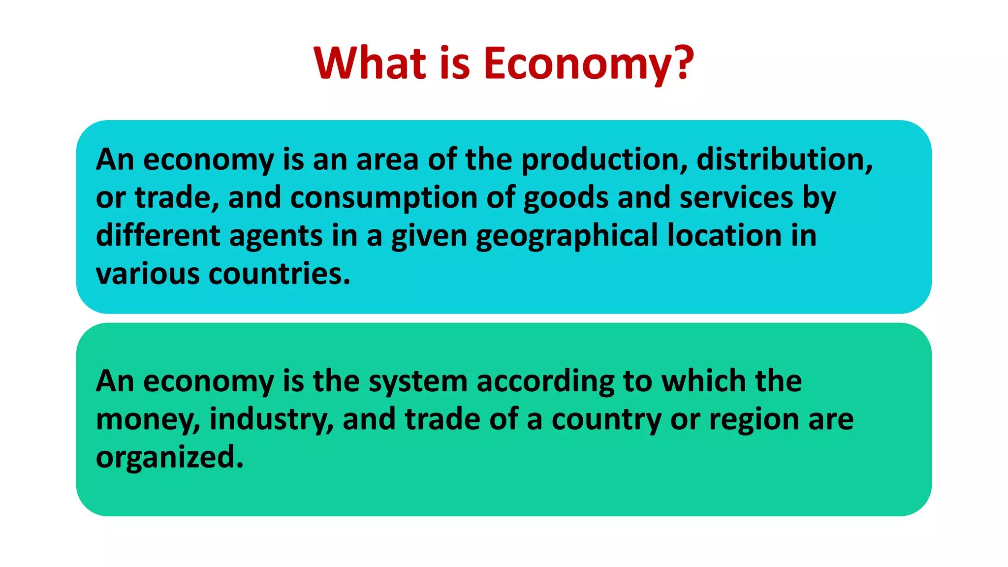 Structure of the Economy, Inflation and GDP | PPT