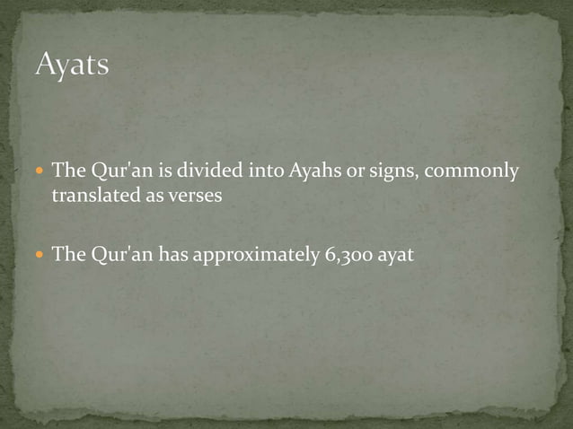 Structure of the quran | PPTX | Islam | Religion & Spirituality