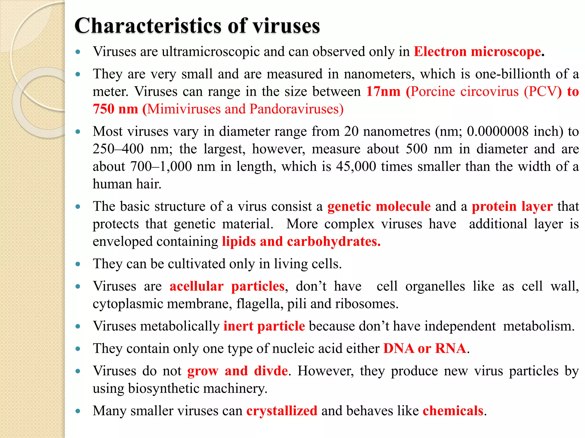 Structure of viruses | PPT