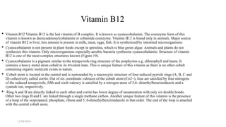 Structure of vitamins.pptx bsc nursing cur | PPT