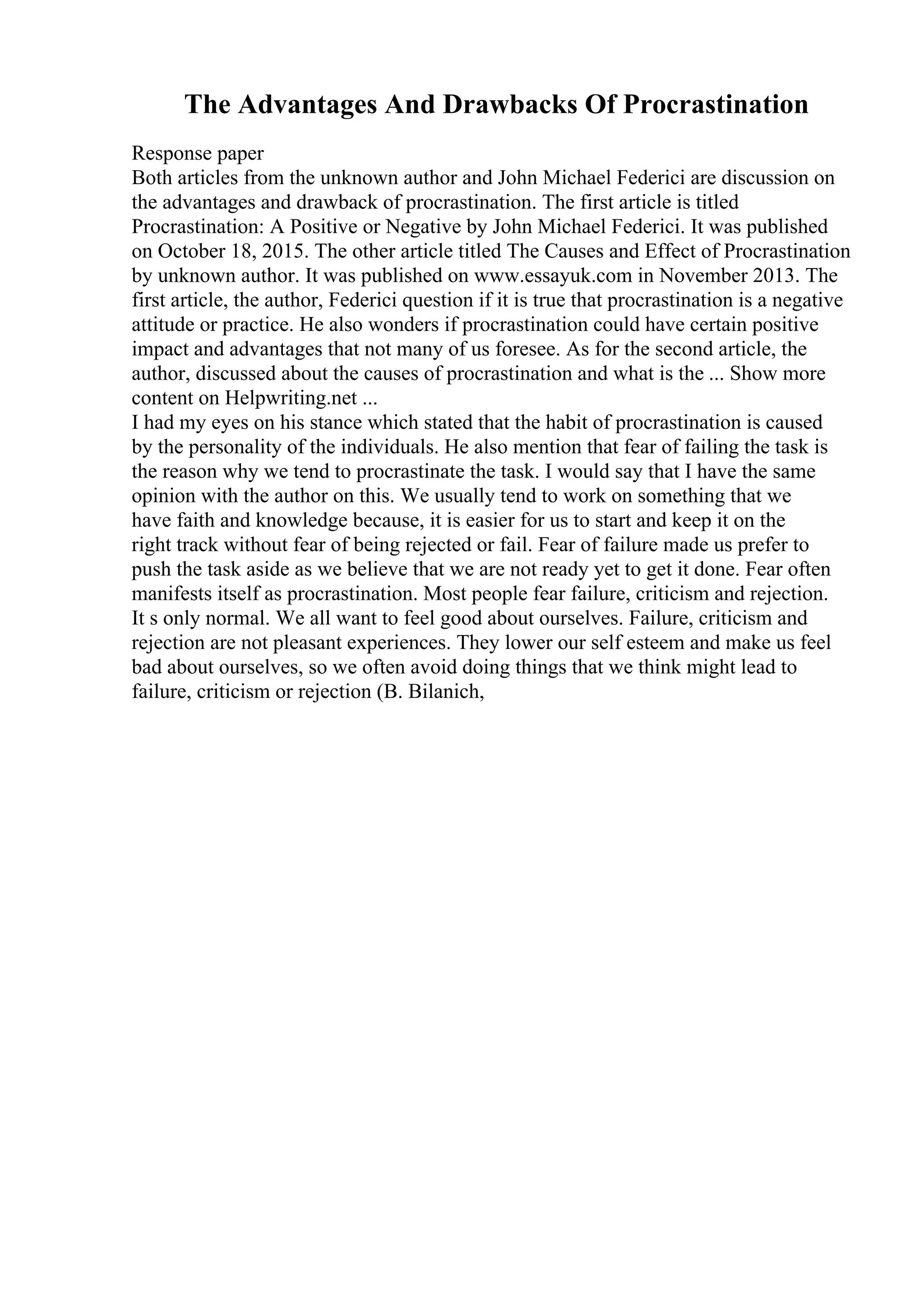 Structure Of Writing An Essay | PDF