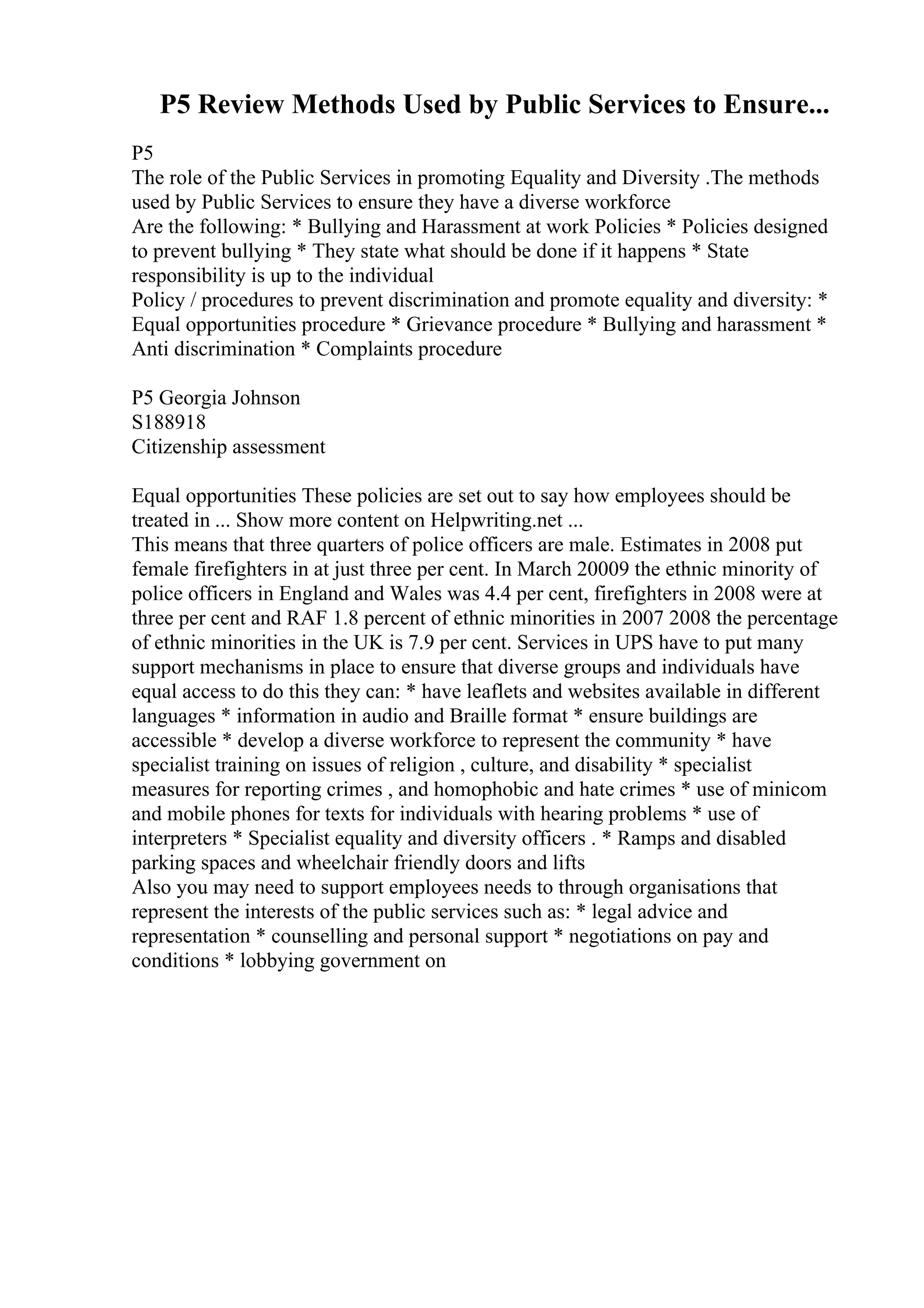 Structure Of Writing An Essay | PDF