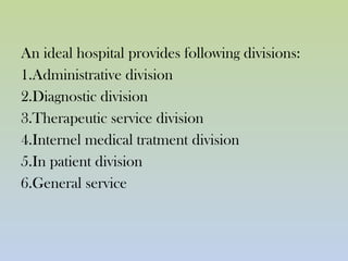 Structure organization and planning of hospital pharmacy | PPTX