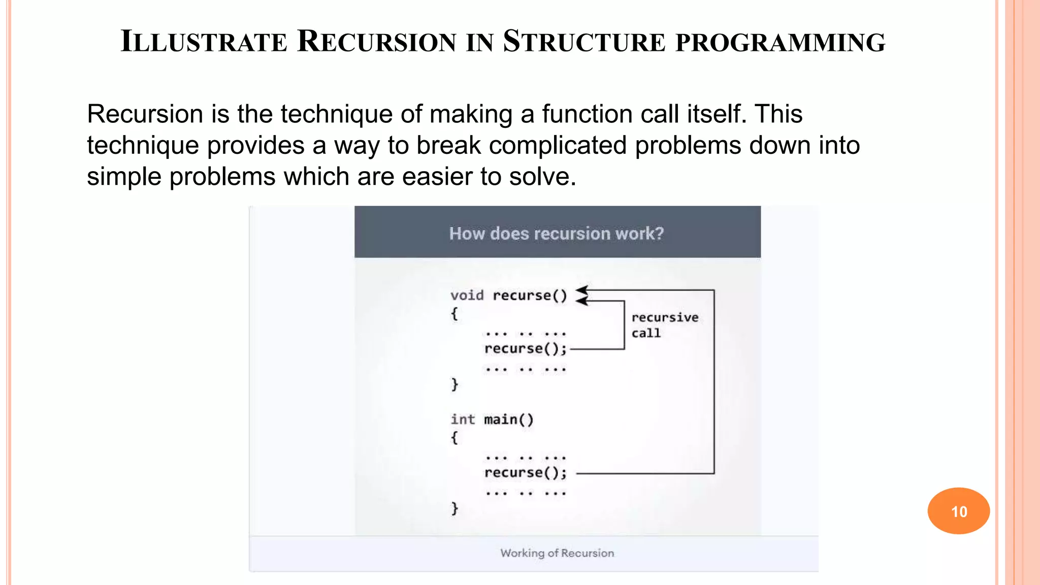 Question Pattern in Structure Programming | PPTX