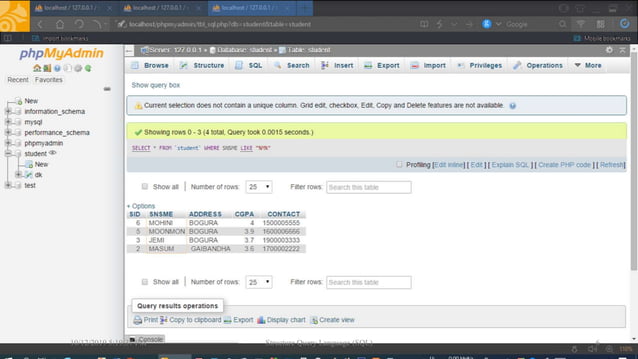 Structure Query Language Sql Ppt