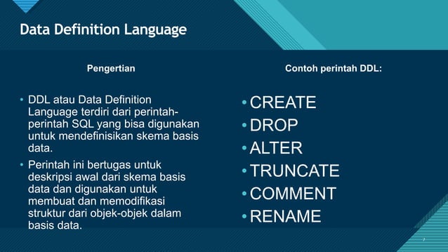 Structure query language (sql) | PPTX