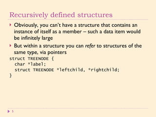 structures and unions in 'C' | PPT