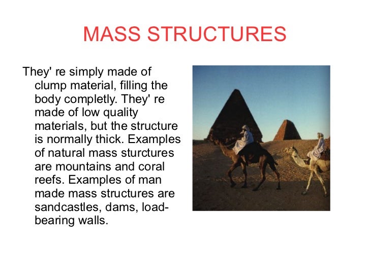 Man Made Shell Structures Examples